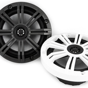 Kicker 41KM654CW 6.5" 2-Way 195W Marine Speakers 4ohms