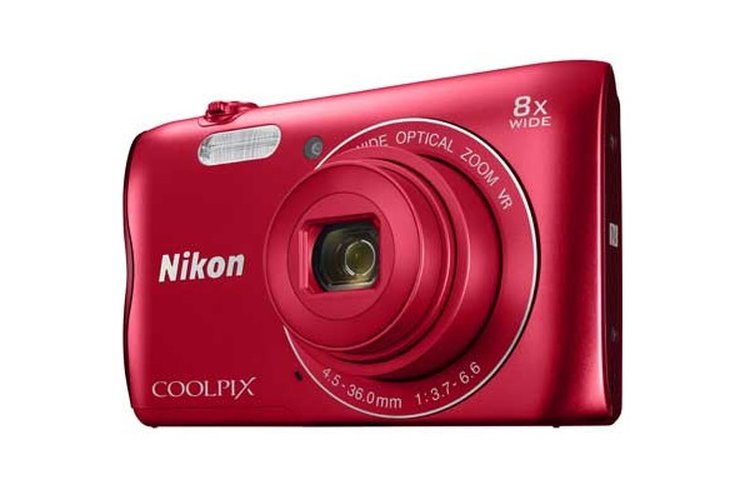Nikon A300 COOLPIX Digital Compact Camera 20.1MP 8x Zoom (Red) Nikon A300 COOLPIX Digital Compact Camera 20.1MP 8x Zoom (Red)