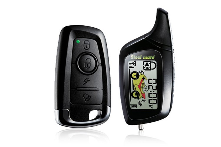 Steelmate 986WO 2-Way Motorcycle Security Alarm System