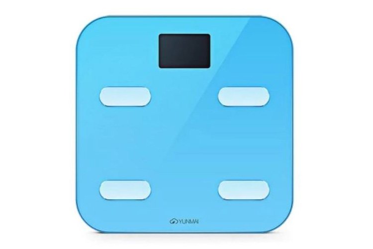 Yunmai Color Smart Scale Body Fat Composition Monitor App Blue