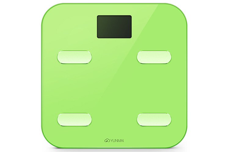 Yunmai Color Smart Scale Body Fat Composition Monitor App Green