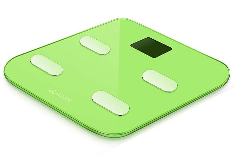 Yunmai Color Smart Scale Body Fat Composition Monitor App Green