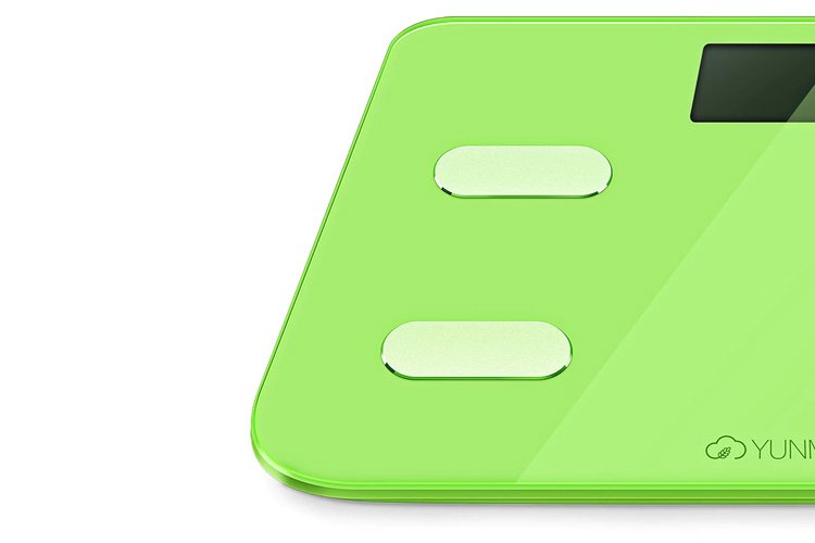 Yunmai Color Smart Scale Body Fat Composition Monitor App Green